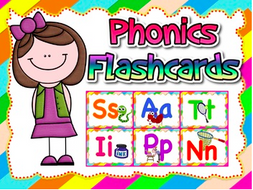 Jolly Phonics Flashcards (Complete set). | Teaching Resources
