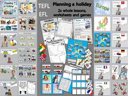Going on Holiday (Vacation): 2x whole lessons, activities and ...