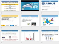 Design and Technology WJEC Airbus: looking at the work of other ...