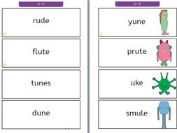Set of Phase 5 words for Phonics Screening Practice | Teaching Resources