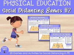 Physical Education - Social Distancing Games 2 | Teaching Resources