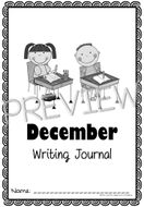 December writing journal (booklet) | Teaching Resources