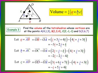 Further Vectors 5 (A-Level Further Maths) | Teaching Resources