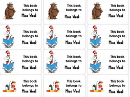 This book belongs to labels | Teaching Resources