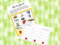 Phonics Phase 4 Roll It Spell It | Teaching Resources