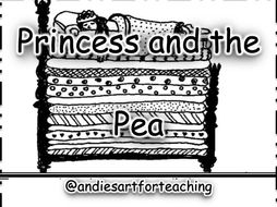 The Princess and the Pea: Sequencing and writing printable KS1 ...