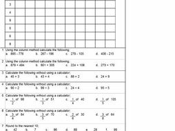 Maths Homework kit - Level 3 Number and Algebra mastery | Teaching ...