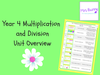 Year 4 Multiplication and Division Unit Pack (Spring Block) | Teaching ...