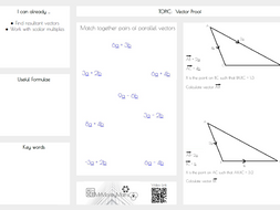 Vector Proof | Teaching Resources