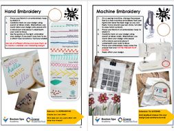 Textiles Technique Guide / Sampling Pack | Teaching Resources