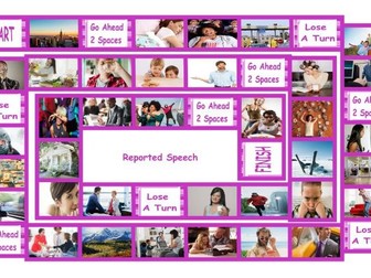 Reported Speech 6 English Legal Photo Game Bundle | Teaching Resources