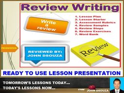 REVIEW WRITING: READY TO USE LESSON PRESENTATION by john421969 ...