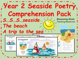 Seaside Poetry Comprehension Bundle - Year 2 | Teaching Resources