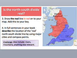 Is the north-south divide in the UK real? AQA GCSE Geography - Changing ...