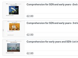 Comprehension for SEN and early years | Teaching Resources
