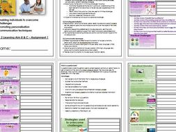 BTEC Level 3 Health and Social Care Unit 5 Meeting Individual Care and ...