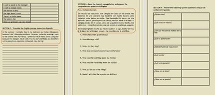 Spanish Viva GCSE (H) Module 1 Revision by mtc1980 | Teaching Resources