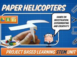 Paper Helicopter STEM Challenge (PBL) | Teaching Resources