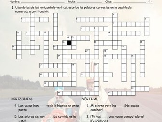 Present Perfect Tense Spanish 4 Worksheet-2 Game-1 Exam Bundle by ...