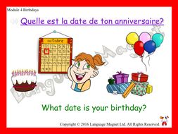 French Birthdays | Teaching Resources