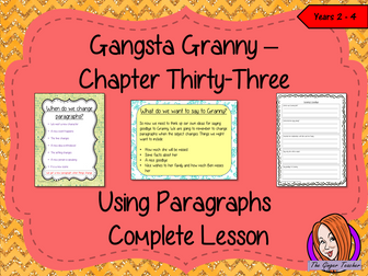 Gangsta Granny Lesson Bundle | Teaching Resources