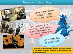 LIC Rio, Urban planning for Urban poor, New Urban Unit, AQA GCSE ...