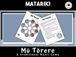 Matariki - Mu Torere (A Traditional Maori Board Game) | Teaching Resources