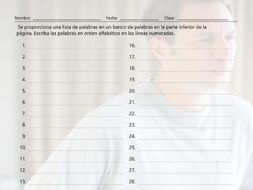 Doctor's, Illnesses, and Injuries Alphabetical Order I Spanish ...