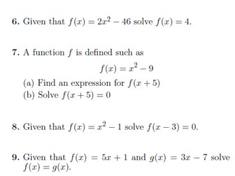9 GCSE/IGCSE Math worksheets (with solutions) | Teaching Resources