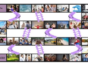 Present Simple Tense with Verbs Estar and Ser 6 Spanish Photo Game ...