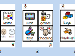 Commonly used visuals for "First, then" visual system | Teaching Resources