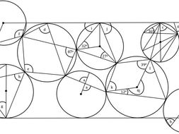 Circle Theorems Revision Exercise #4 by keyboardmonkey | Teaching Resources