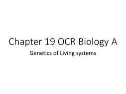 Resources for chapter 19 Biology A OCR GCE | Teaching Resources