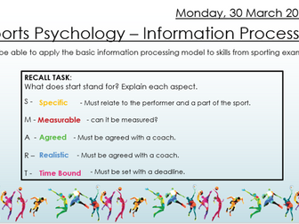 AQA 9 - 1 GCSE PE Sports Psychology Lessons | Teaching Resources