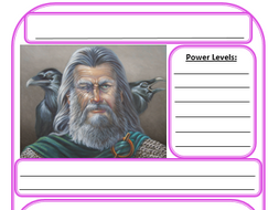 Viking Gods Top Trump Cards | Teaching Resources