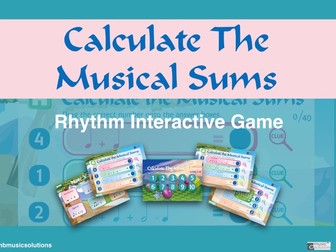 Musical Rhythm Interactive Games Bundle by hbmusicsolutions - Teaching ...