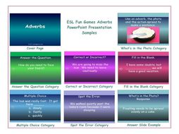 Adverbs PowerPoint Presentation | Teaching Resources