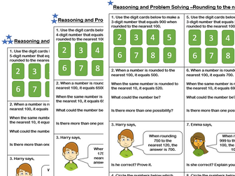 White Rose Maths - Block 1 - Place Value - Steps 1 to 11 (Varied ...