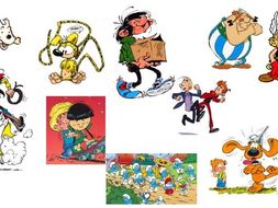 Introduction to French cartoon characters. | Teaching Resources