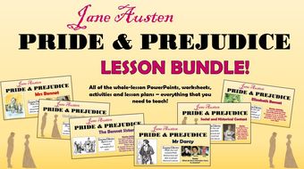 Pride and Prejudice Lesson Bundle! | Teaching Resources
