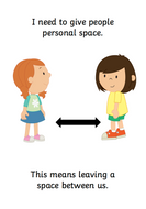 Personal Space Social Story by njdc61 - Teaching Resources - Tes