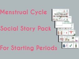Menstrual Cycle Social Story For Starting Periods | Teaching Resources