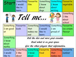 Back to School - Getting to know you board game | Teaching Resources