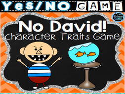 No David! Character Traits Game | Teaching Resources