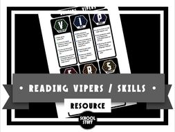 Reading Vipers - Skills Sheet | Teaching Resources