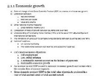 Edexcel Economics AS-level Unit 2 Macroeconomics: All the revision ...