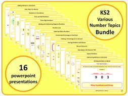 KS2 Various Number Topics | Teaching Resources
