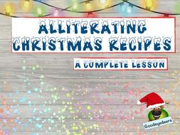 Christmas - Wonderfully Whacky Alliterating Christmas Recipes ...