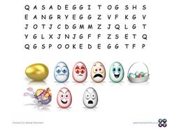 Easter Picture WordSearch | Teaching Resources