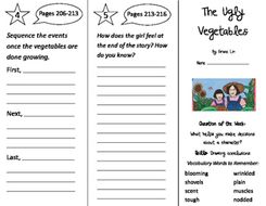 The Ugly Vegetables Trifold - Journeys 2nd Grade Unit 2 Week 2 (2011 ...
